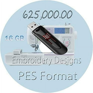 Brother PED-Basic Software with USB Card for Downloading Embroidery ...