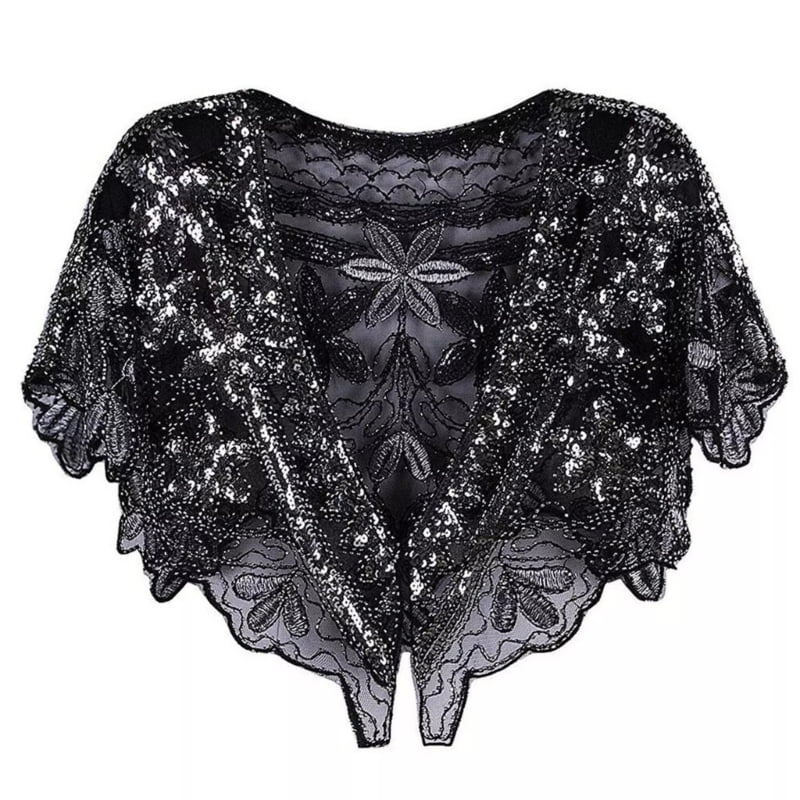 Embroidery Evening Shawl for Lady Lightweight Masquerades Sunproof ...