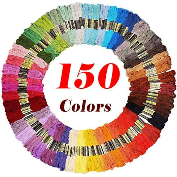 Embroidery Floss Friendship Bracelet String 150 Skeins Multi-Color ...