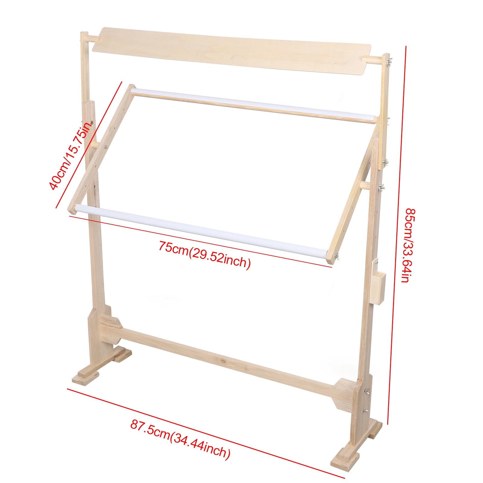 Embroidery Frame Stand Hoop Cross Stitch Sewing Needlework Rack DIY ...