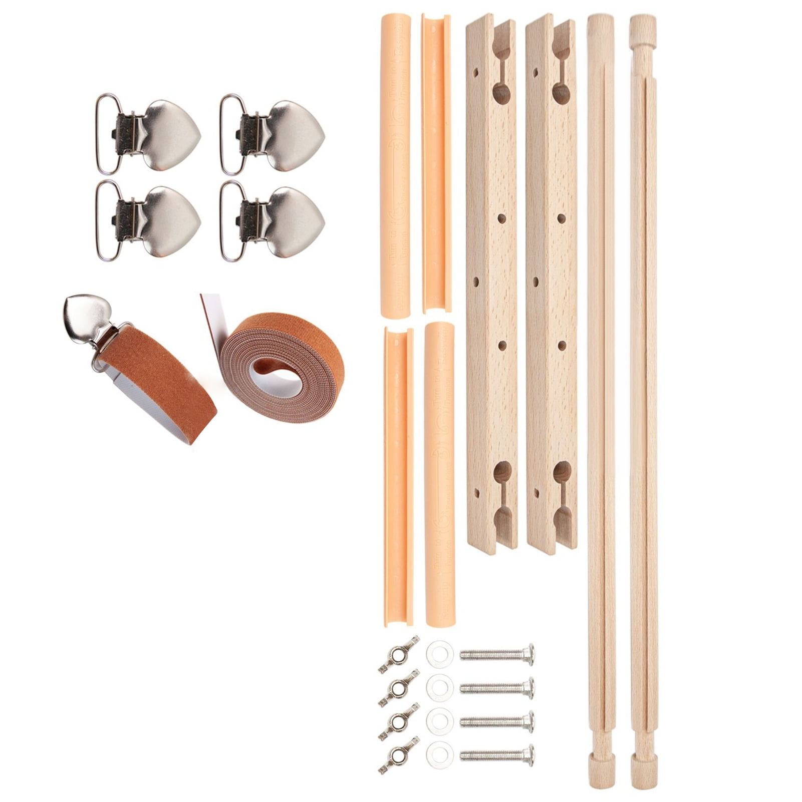 Embroidery Frame Wooden Cross Stitch Frame Rotated Needlepoint ...