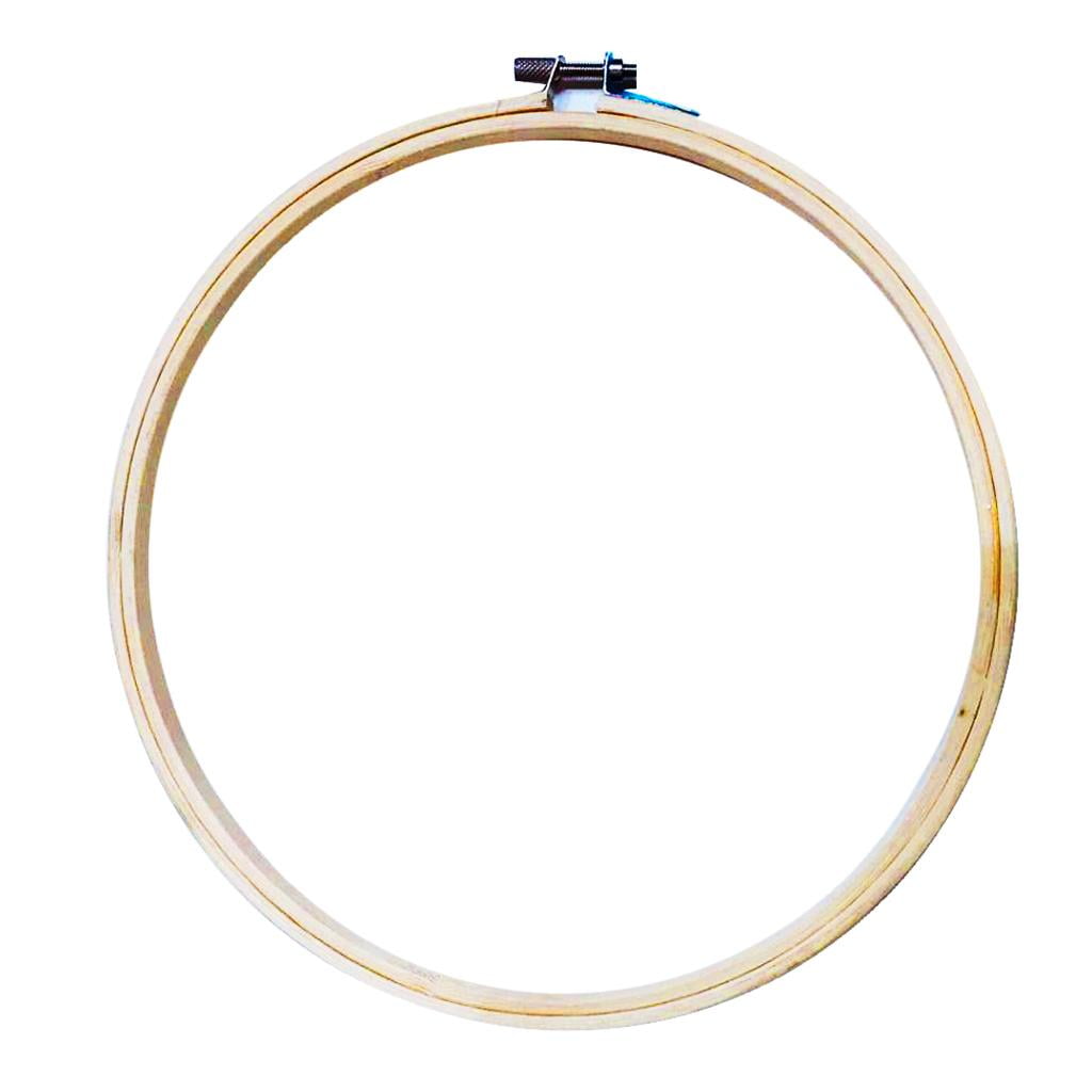Embroidery Hoop Bamboo Circle Stitch Hoop Rings for DIY Embroidery ...