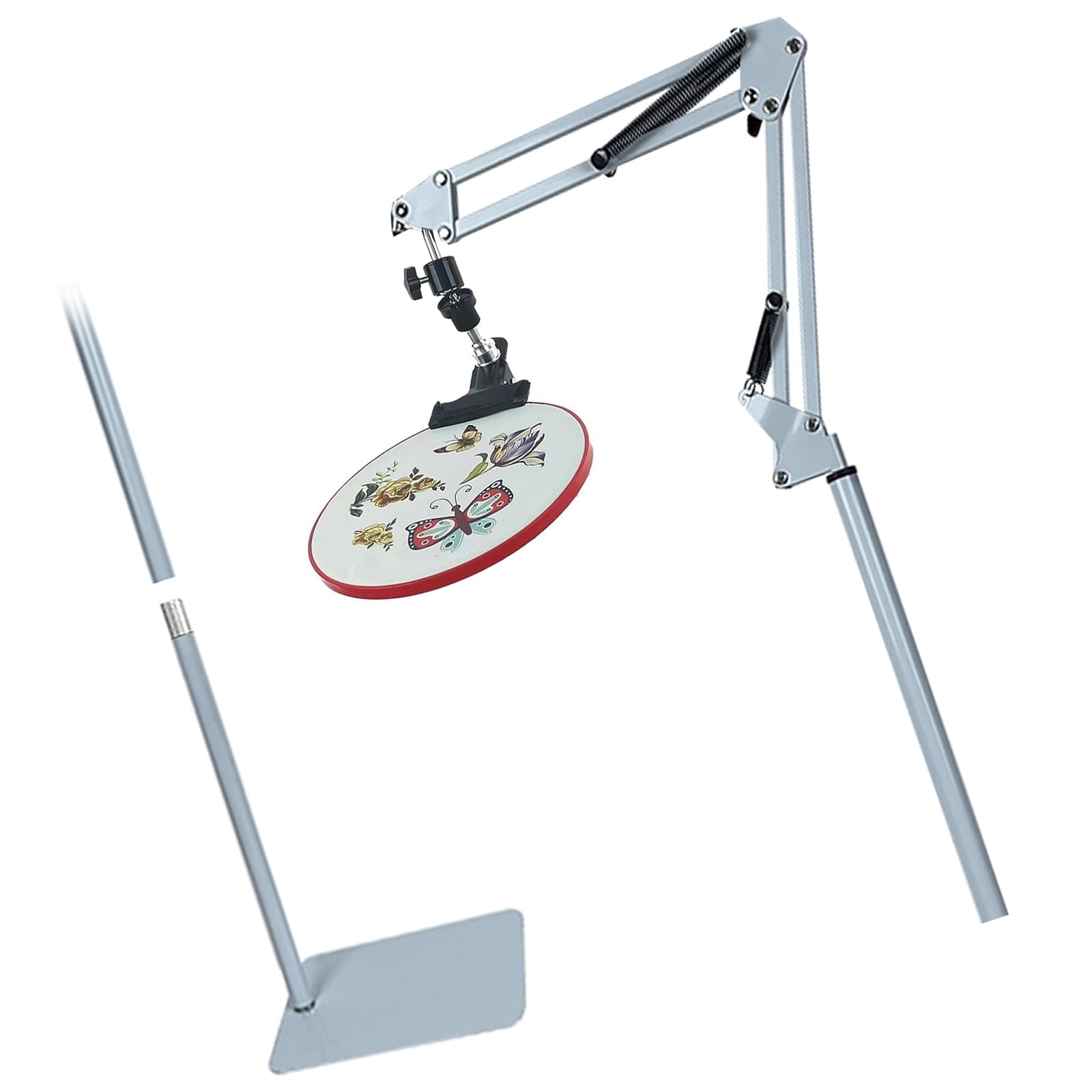 Embroidery Lap Stand Adjustable Embroidery Hoop Stand Easy to Use ...