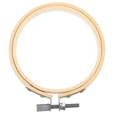Embroidery Hoops, Bamboo Hoops with Adjustable Screw for Home Ornaments ...
