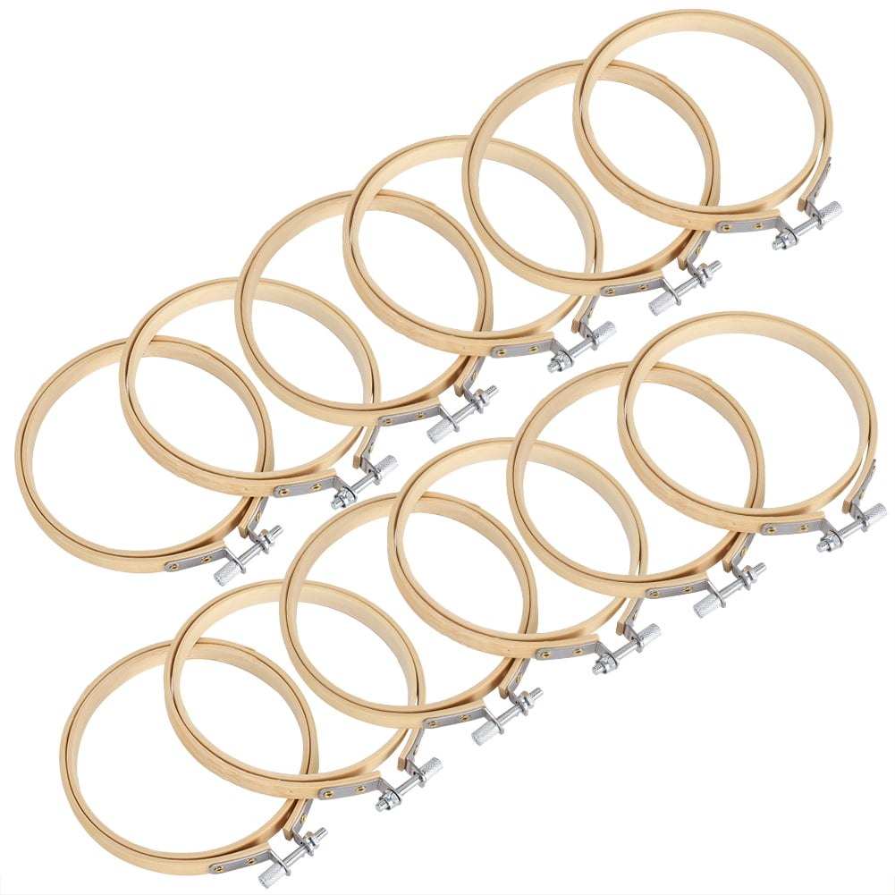 Embroidery Hoops Circle CrossStitch Hoop Ring Wooden Frame ...