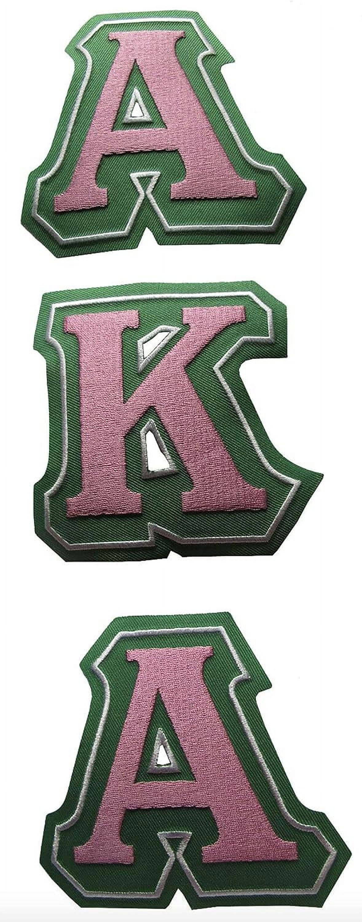 Embroidery Iron On/Sew On AKA Word Applique Patch - Walmart.com