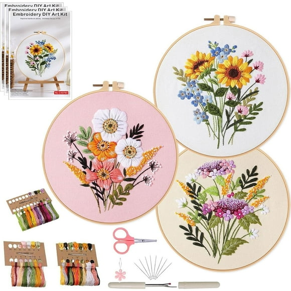 Embroidery Kits in Needlepoint & Embroidery - Walmart.com