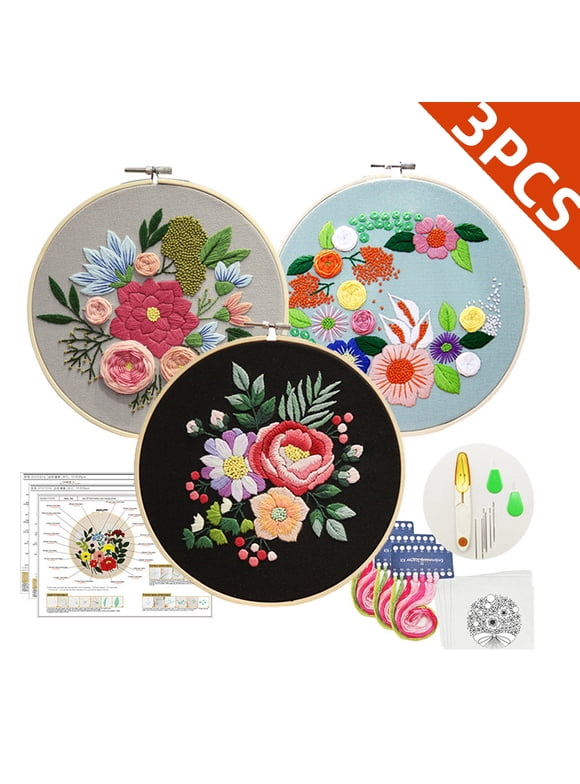Embroidery Kits in Needlepoint & Embroidery - Walmart.com