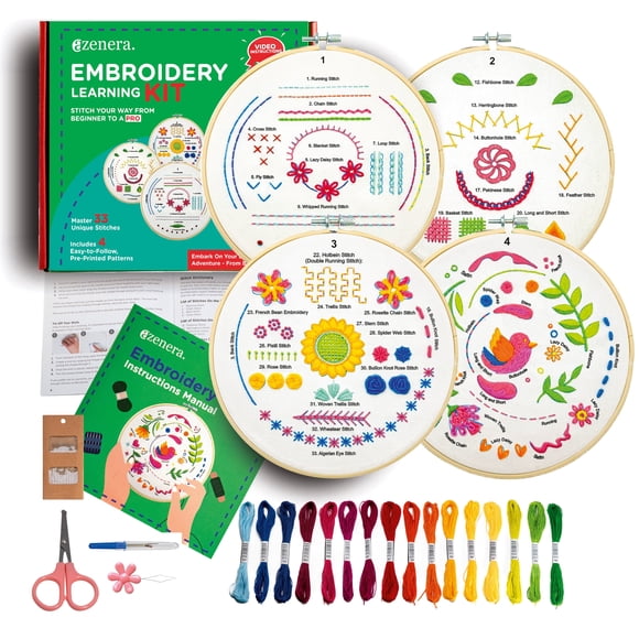 Embroidery Kits in Needlepoint & Embroidery - Walmart.com