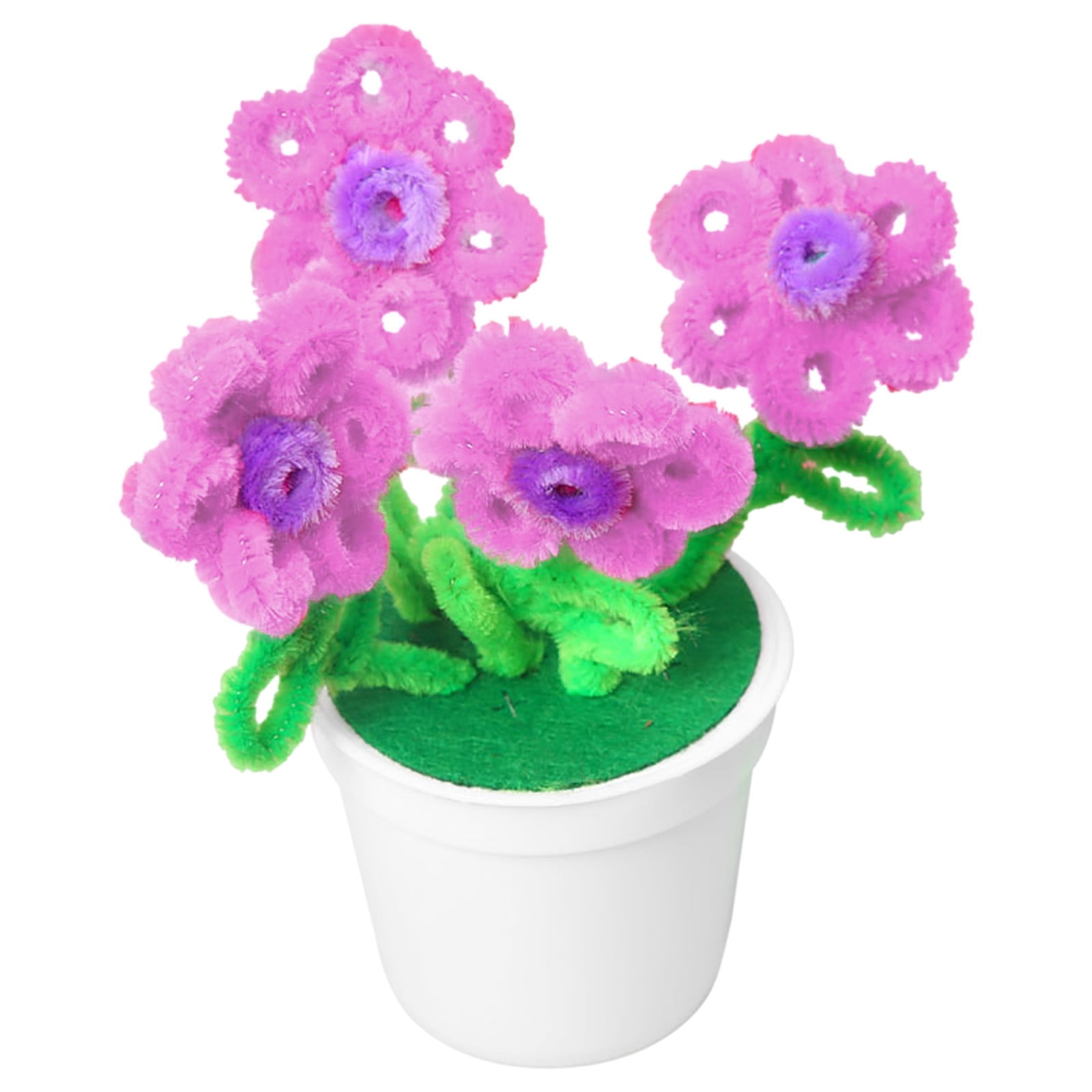 Embroidery Kit on Sale Mother's Day Handmade Twisted Stick Hairy Flower ...