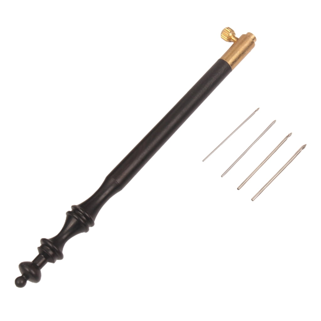 Embroidery Needle Punch DIY Knitting Needle Pen Felting Threader Thread ...