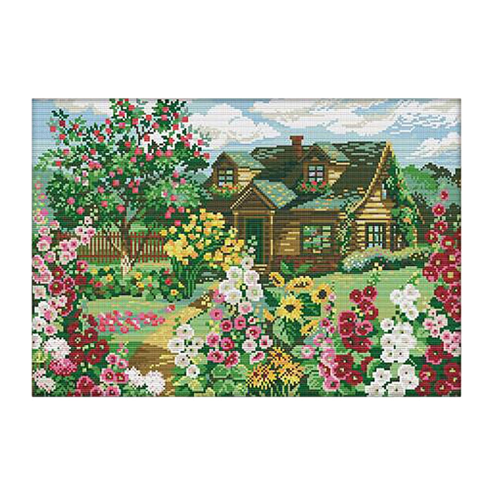 Embroidery Pattern Preprinted Stitch Embroidery Needlework Embroidery ...