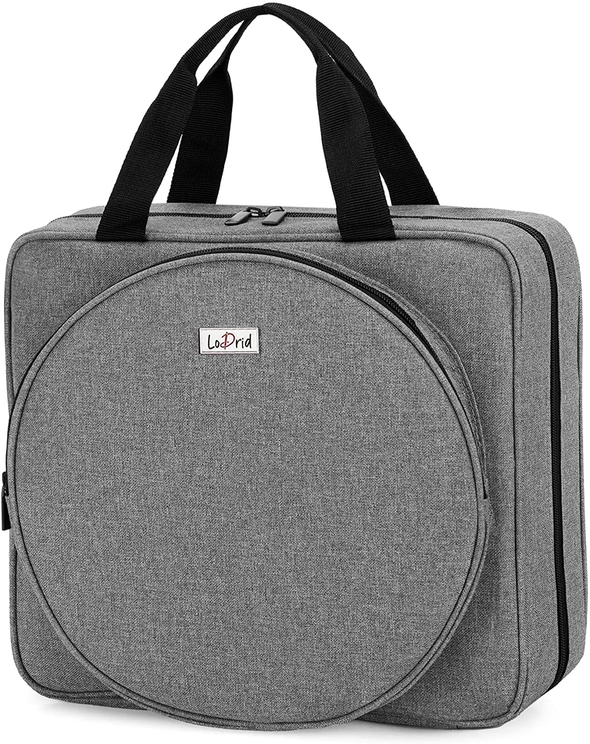 Embroidery Project Bag, Square Embroidery Supplies Storage Tote Bag ...