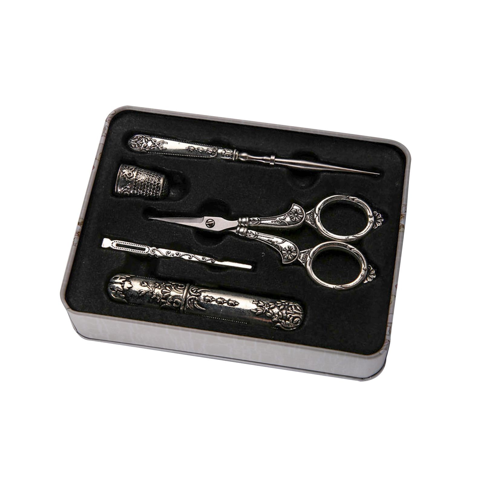 Embroidery Scissors Antique Style Sewing Tools Bottle Awl Stainless ...