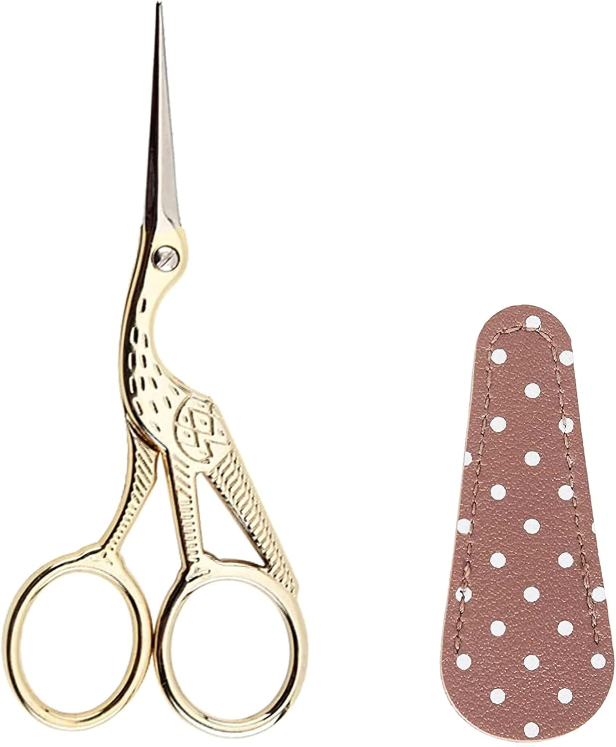 Embroidery Scissors Sharp Tip Stainless Steel for Knitting Cross Stitch ...