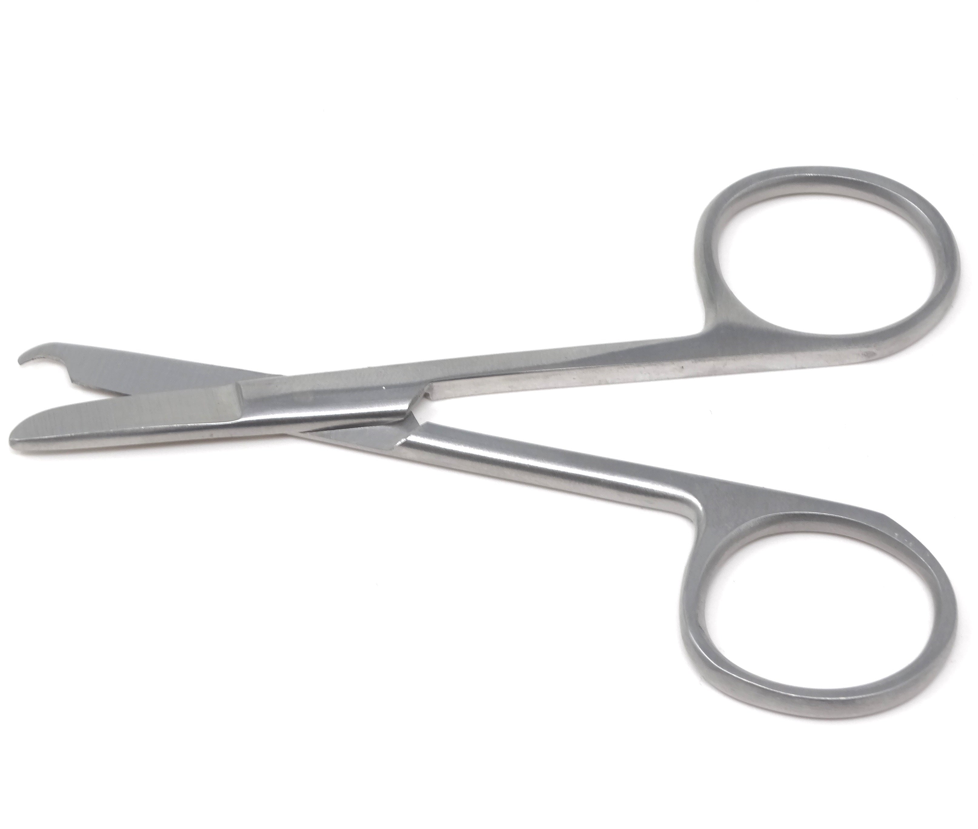Embroidery Sewing Scissors, One Hook Blade, Stainless Steel 3.5" Slip n ...