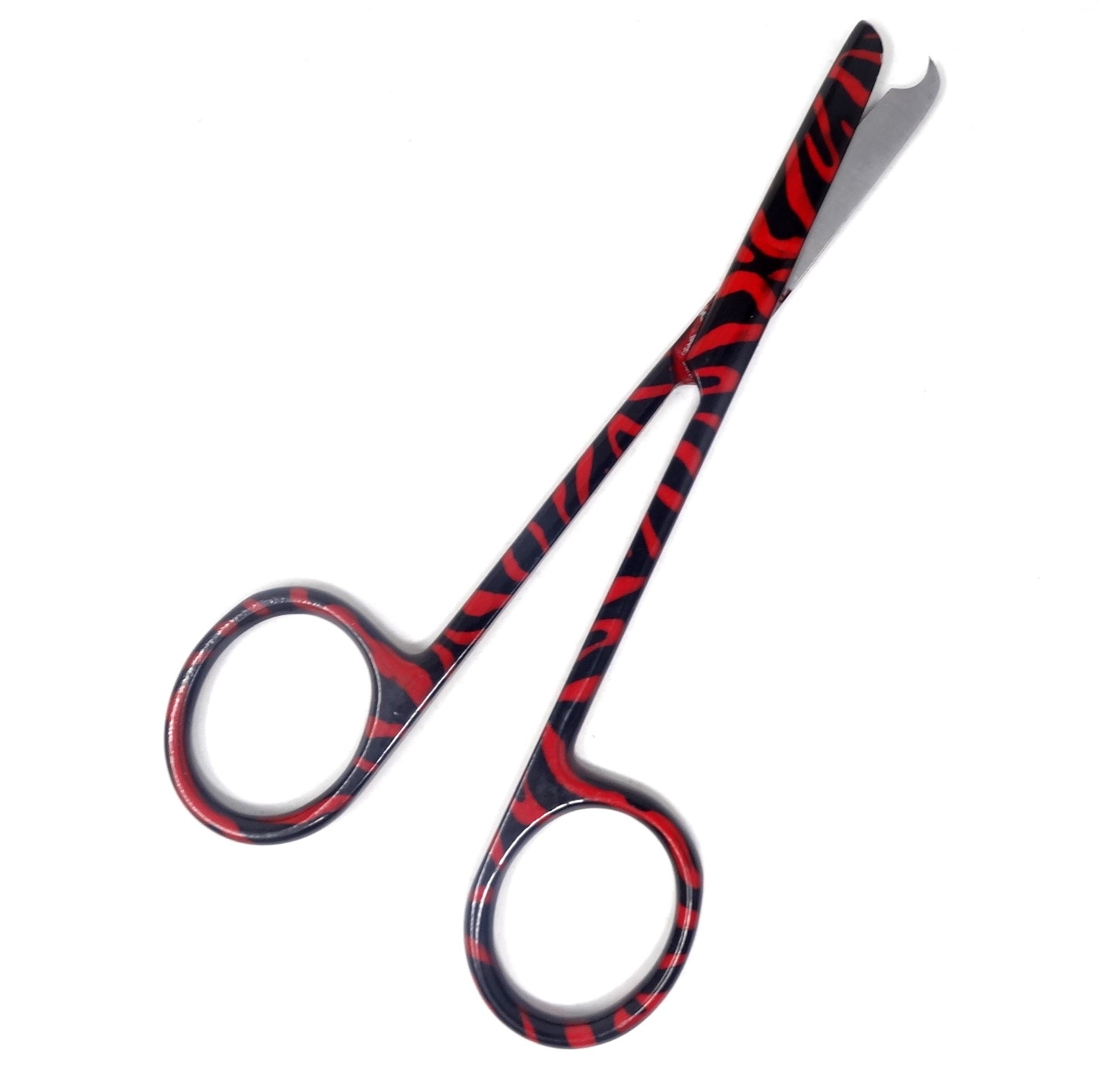Embroidery Sewing Scissors, One Hook Blade, Stainless Steel 4.5" Seam ...