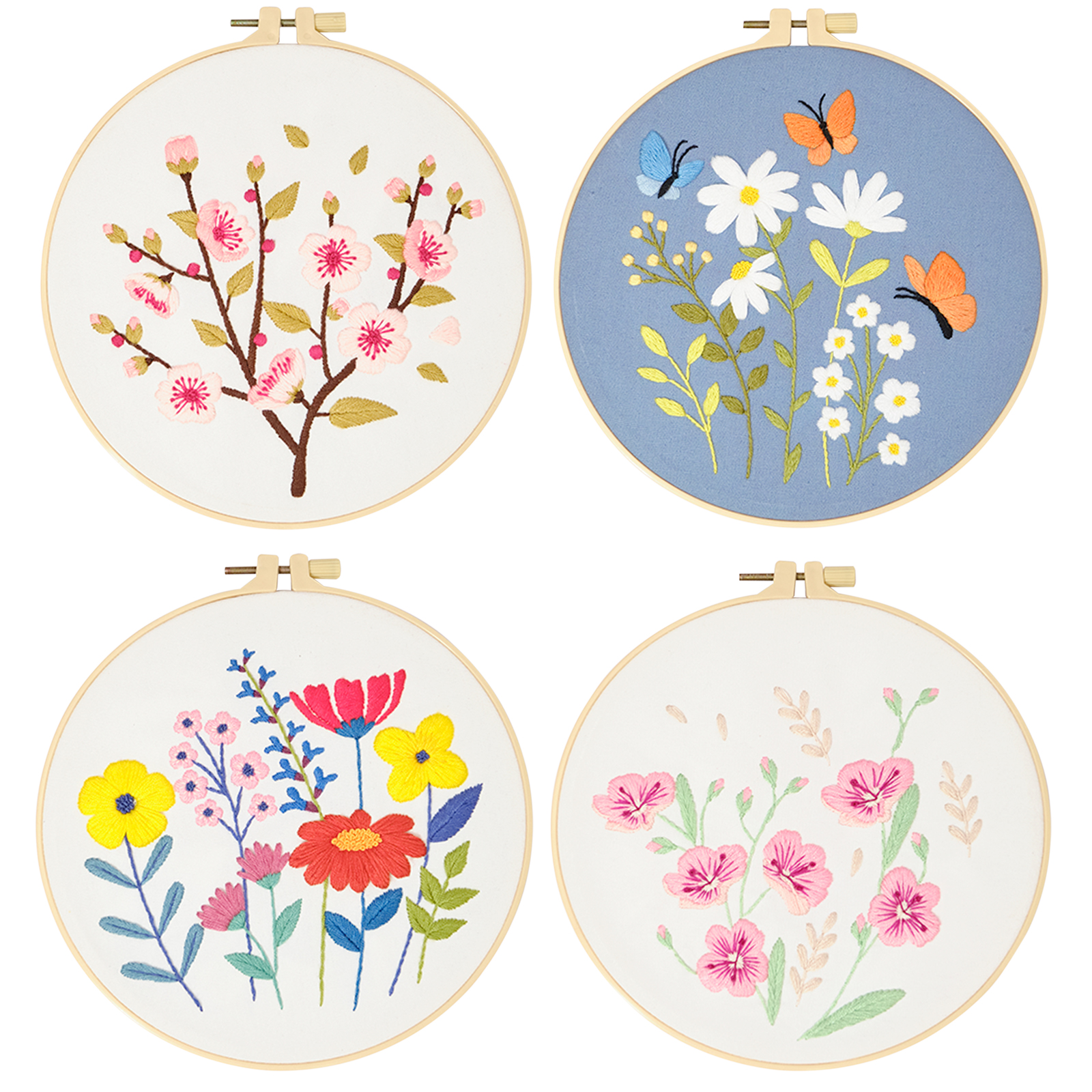 The Pioneer Woman Breezy Blossom Needlecraft Kit - Walmart.com