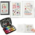 Embroidery Stitch Book Kit, Portable All Embroidery Book with Multiple ...