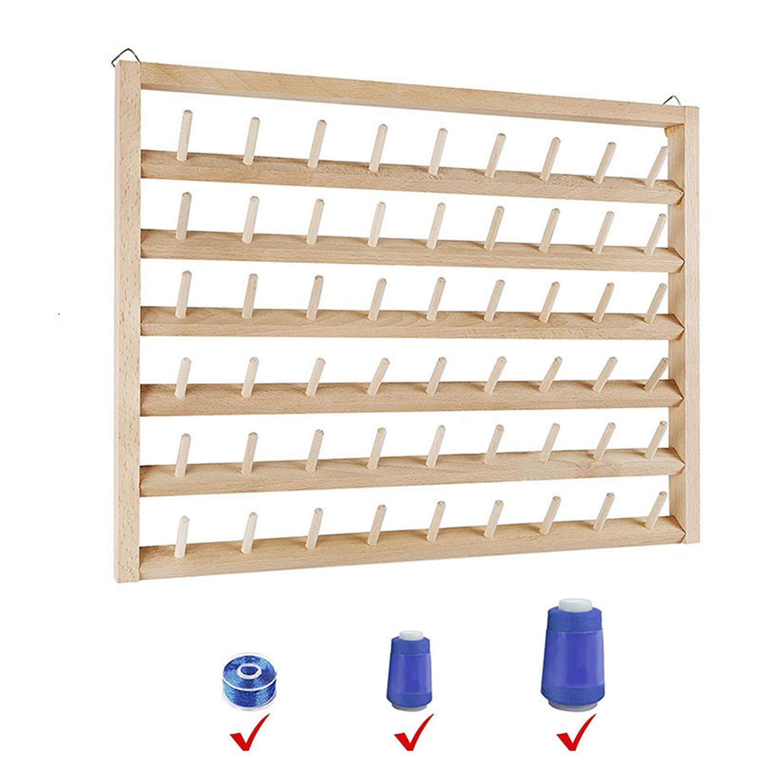 Embroidery Thread Rack Holder for Wall Mount hanger Wooden Braiding ...