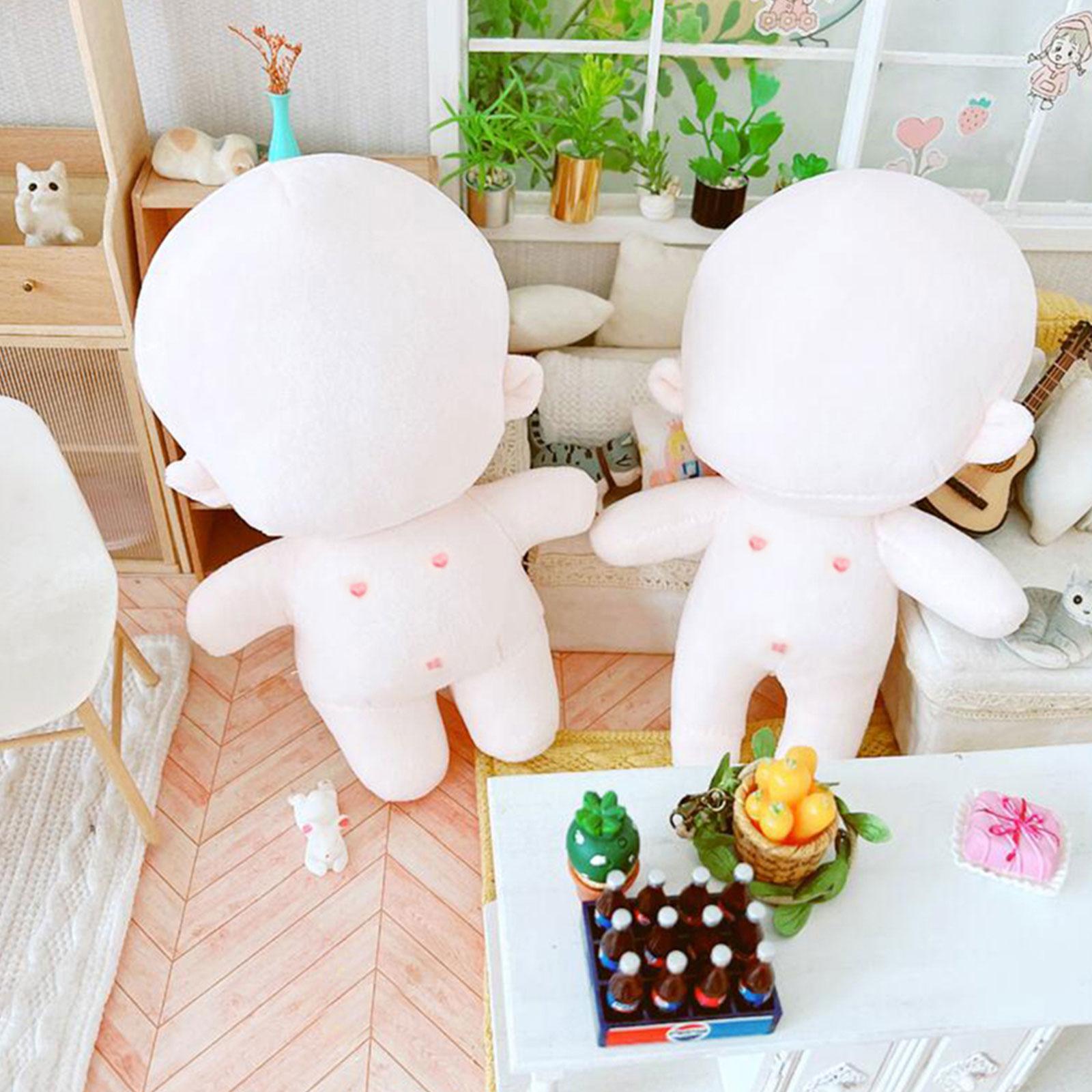 Embroidery normal body 20cm cotton doll body with electric embroidery ...