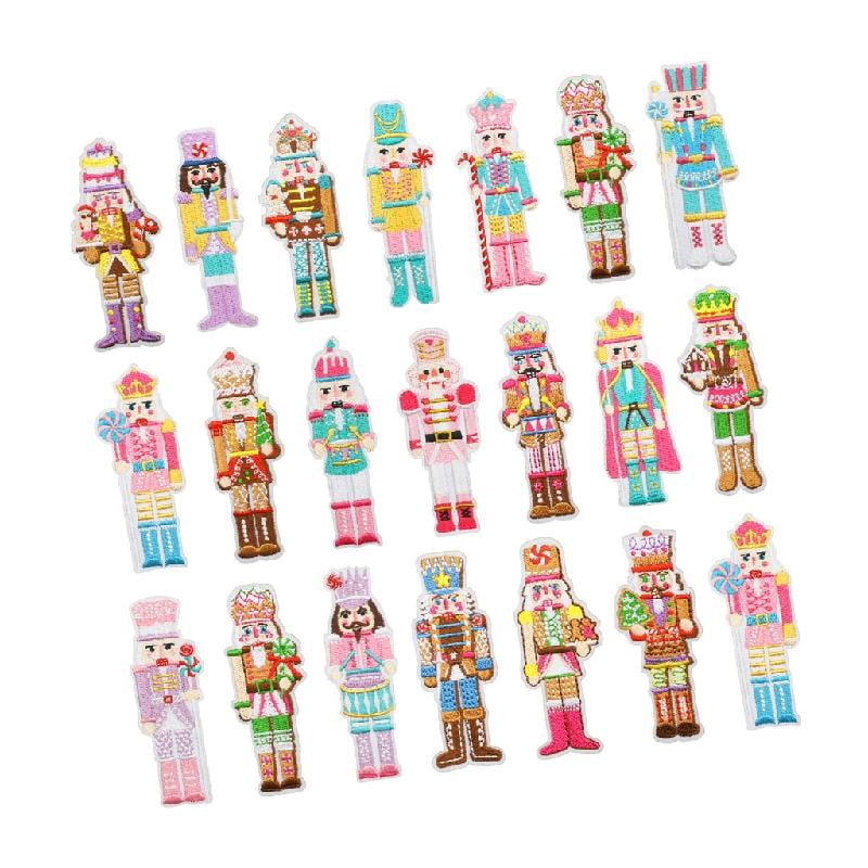 Embroidery with King Doll Cartoon Designs Iron On Easy for Garment ...