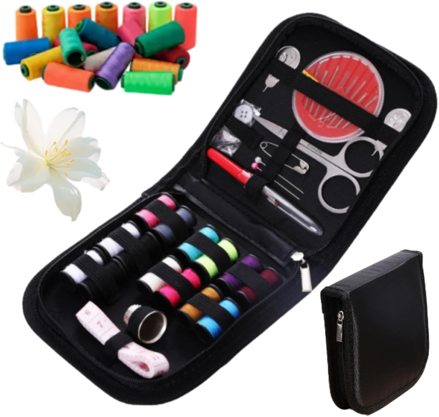 Embroidex Sewing Kit - Home, Travel & Emergencies, Scissor & Thread ...
