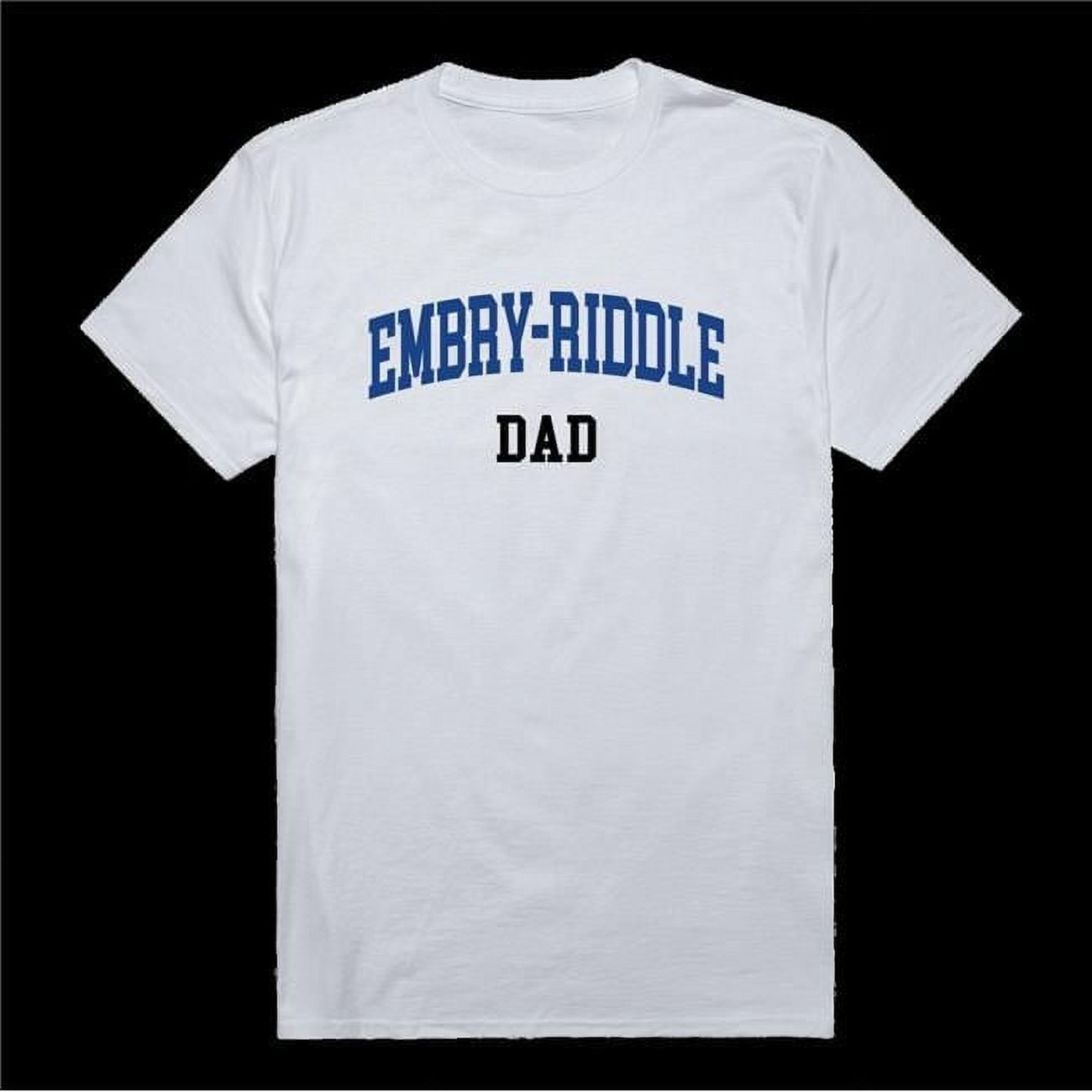 Embry-Riddle Aeronautical University Eagles College Dad T-Shirt, White ...