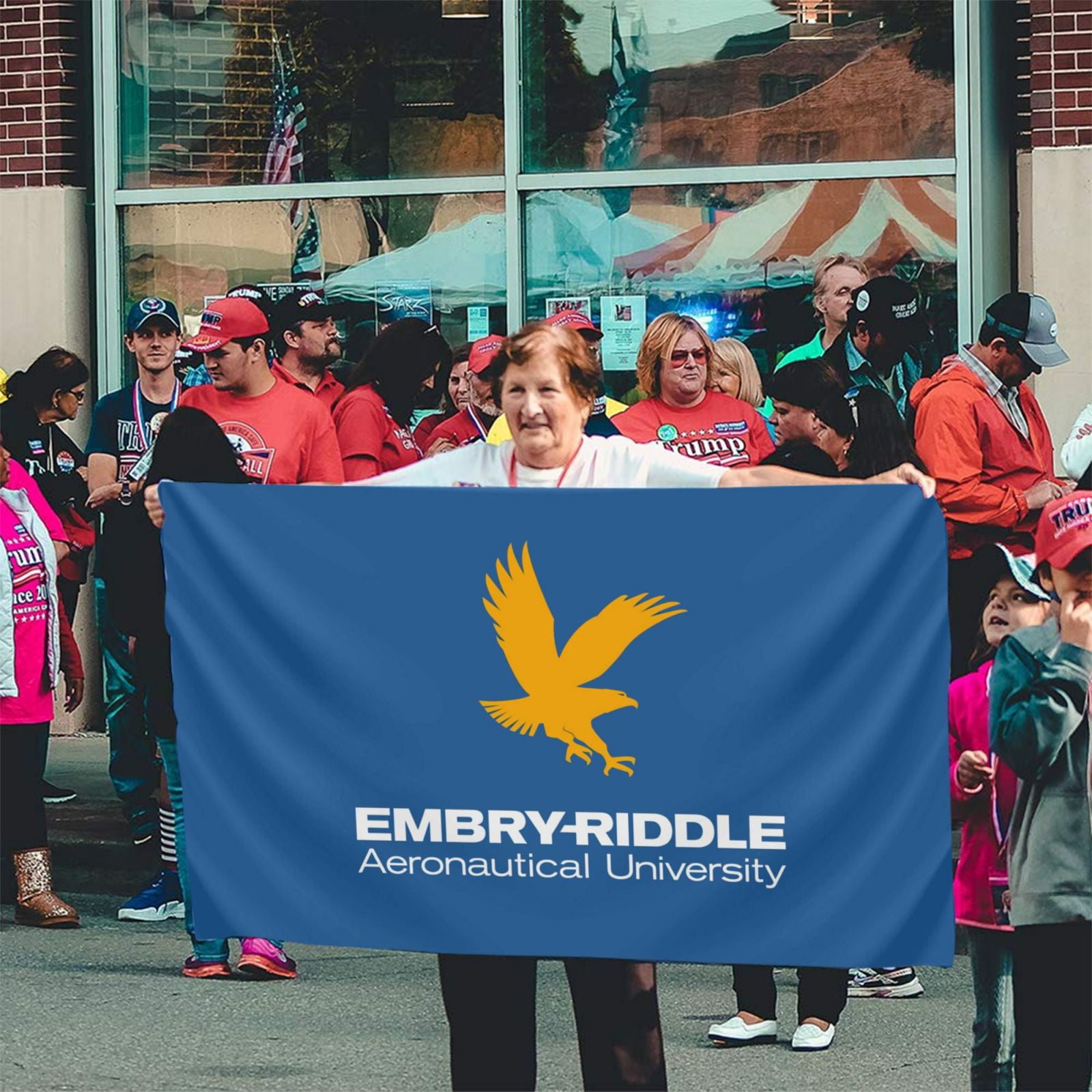 Embry-Riddle Aeronautical University Flag 3x5 Ft Holiday Banner Garden ...