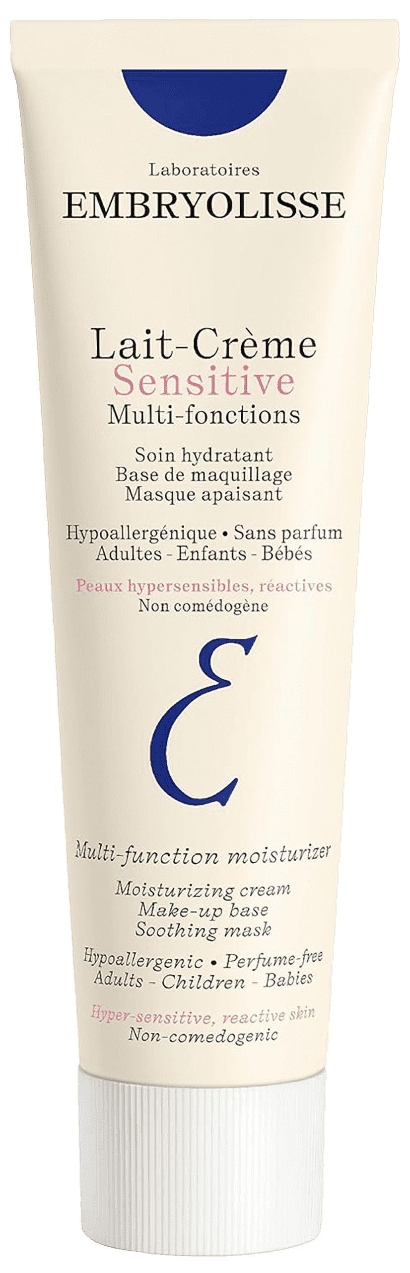 Embryolisse Lait-Creme Sensitive, Moisturizer for Sensitive Skin, 3.38 ...