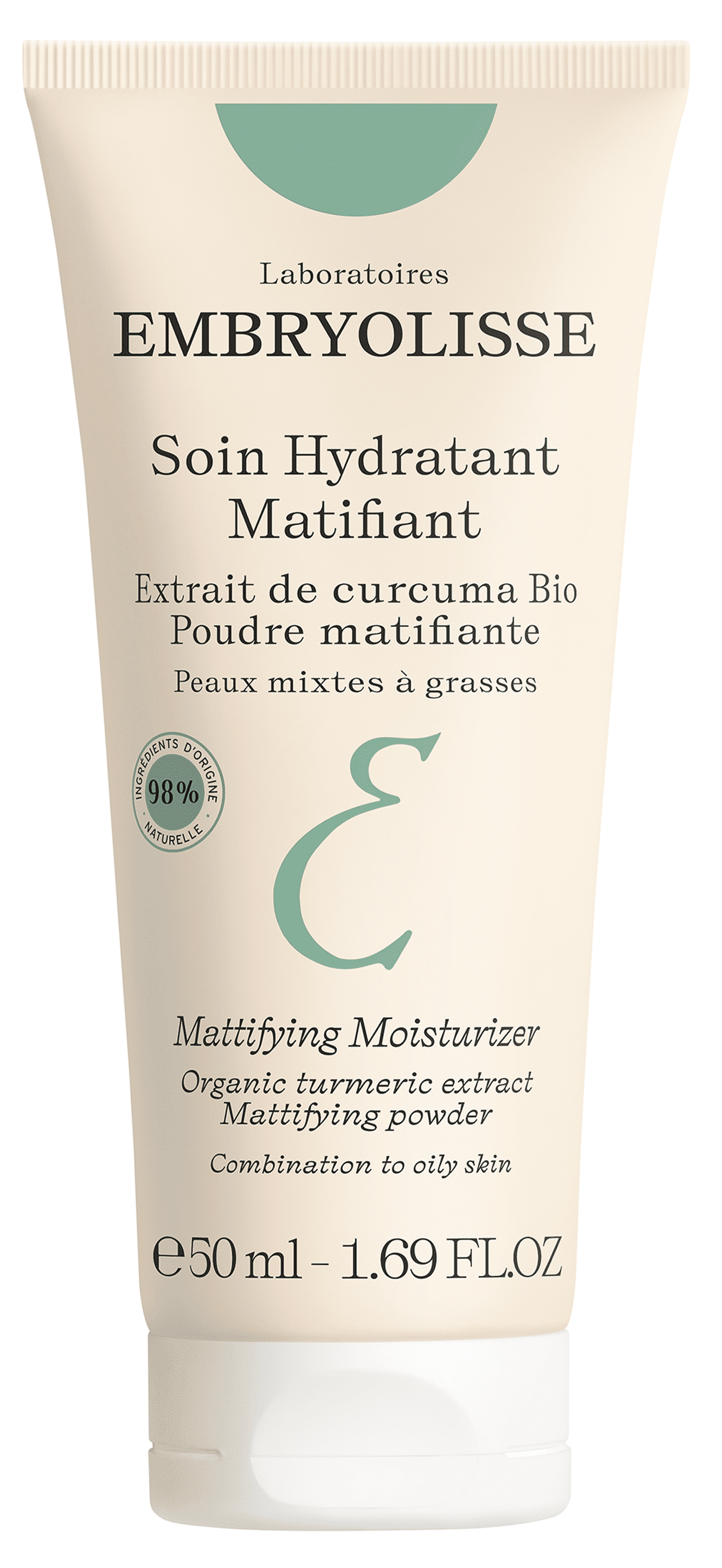 Embryolisse Mattifying Moisturizer with Organic Turmeric, 1.69 fl oz ...