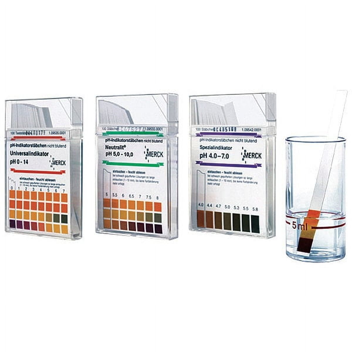 Emd pH Test Strips, L,0 to 14 pH,PK100 1.09535.0007 - Walmart.com