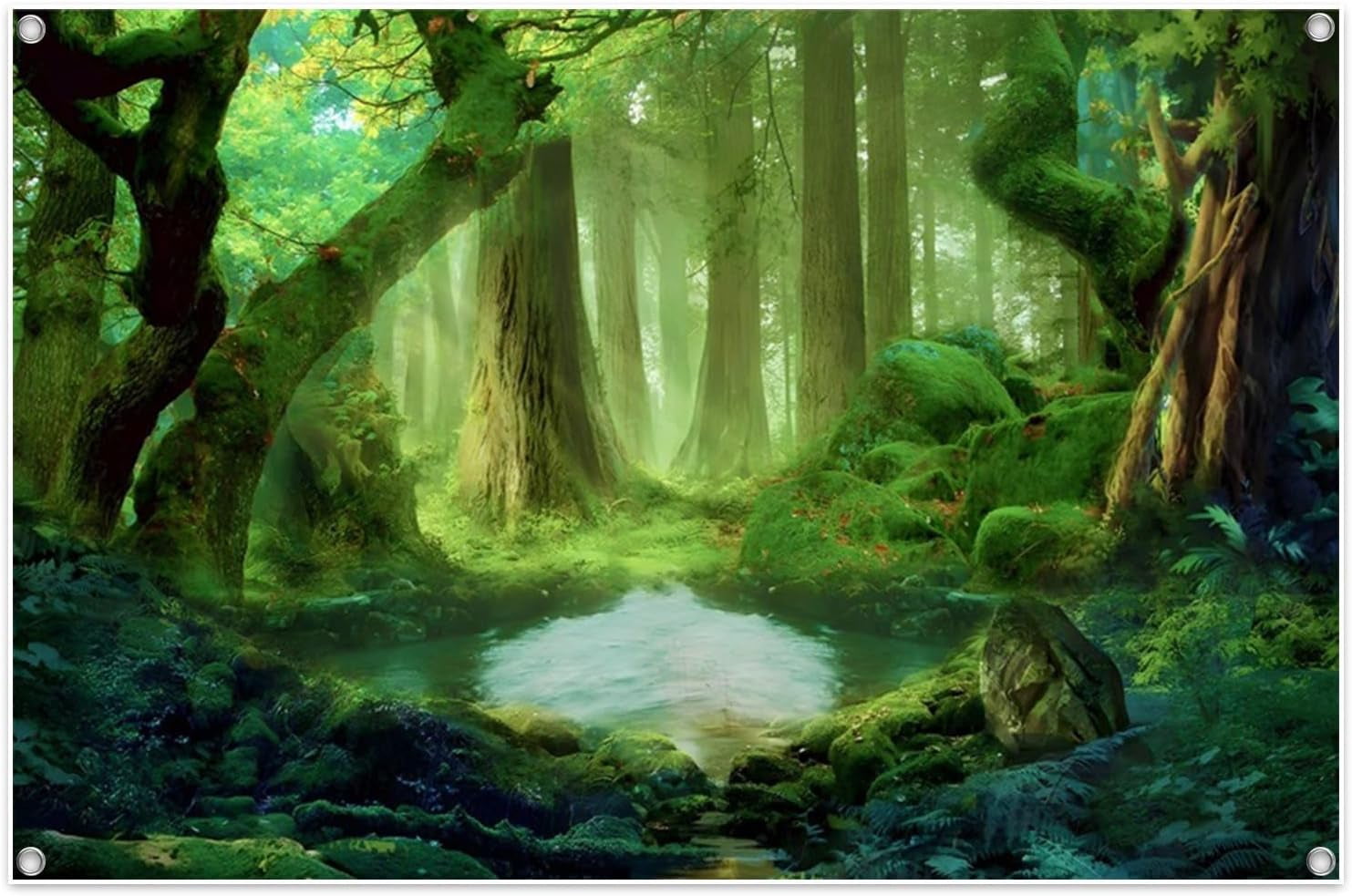 Emerald 2026 Backdrop Jungle Forest Summer Tropical Rainforest ...