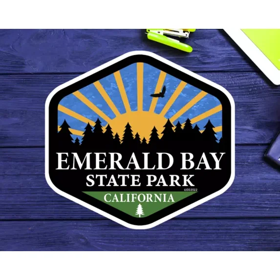 Emerald Bay State Park Decal Sticker California Laptop Bumper Car Phone ...