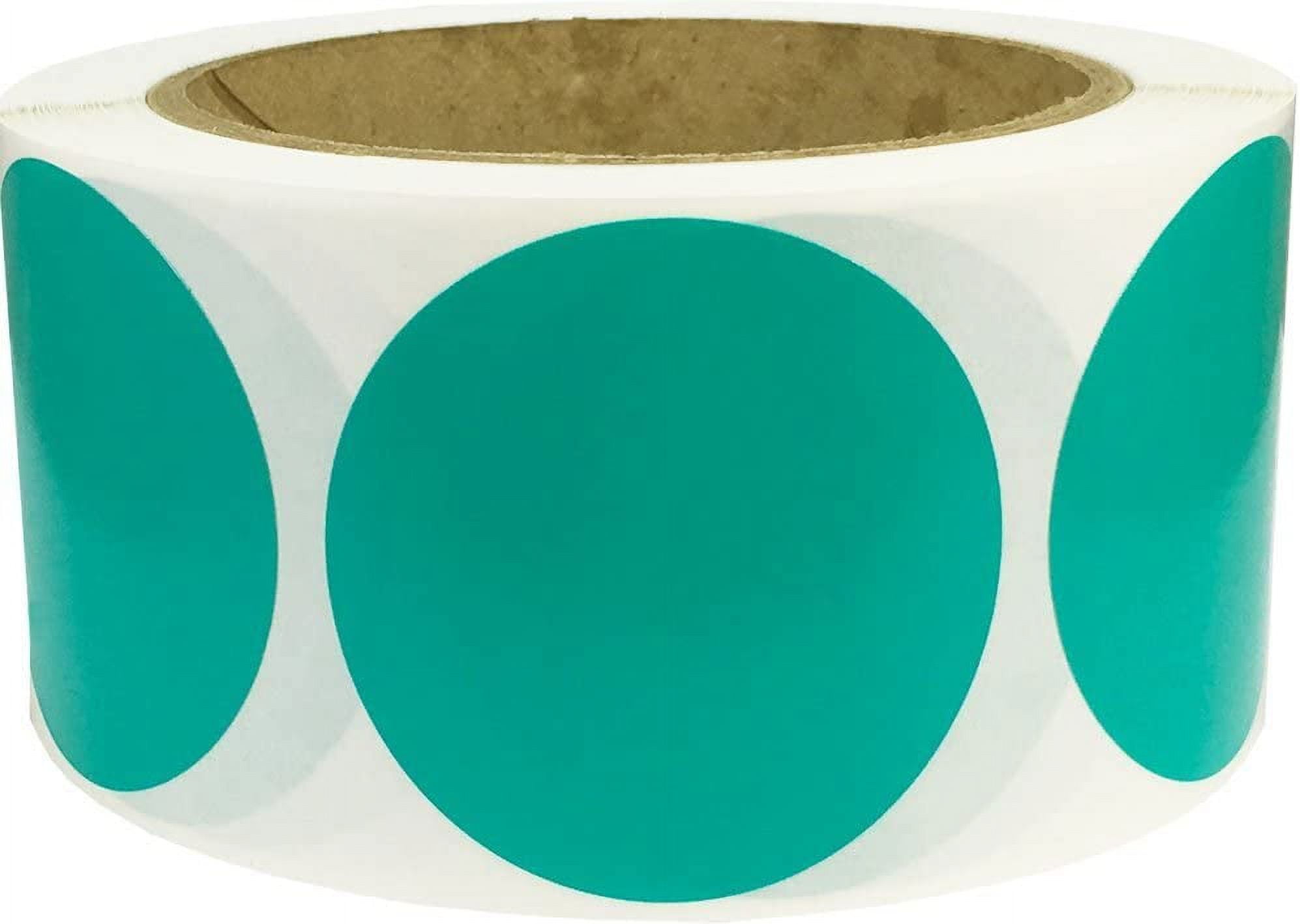 Emerald Color Coding Labels for Organizing Inventory 2 Inch Round ...