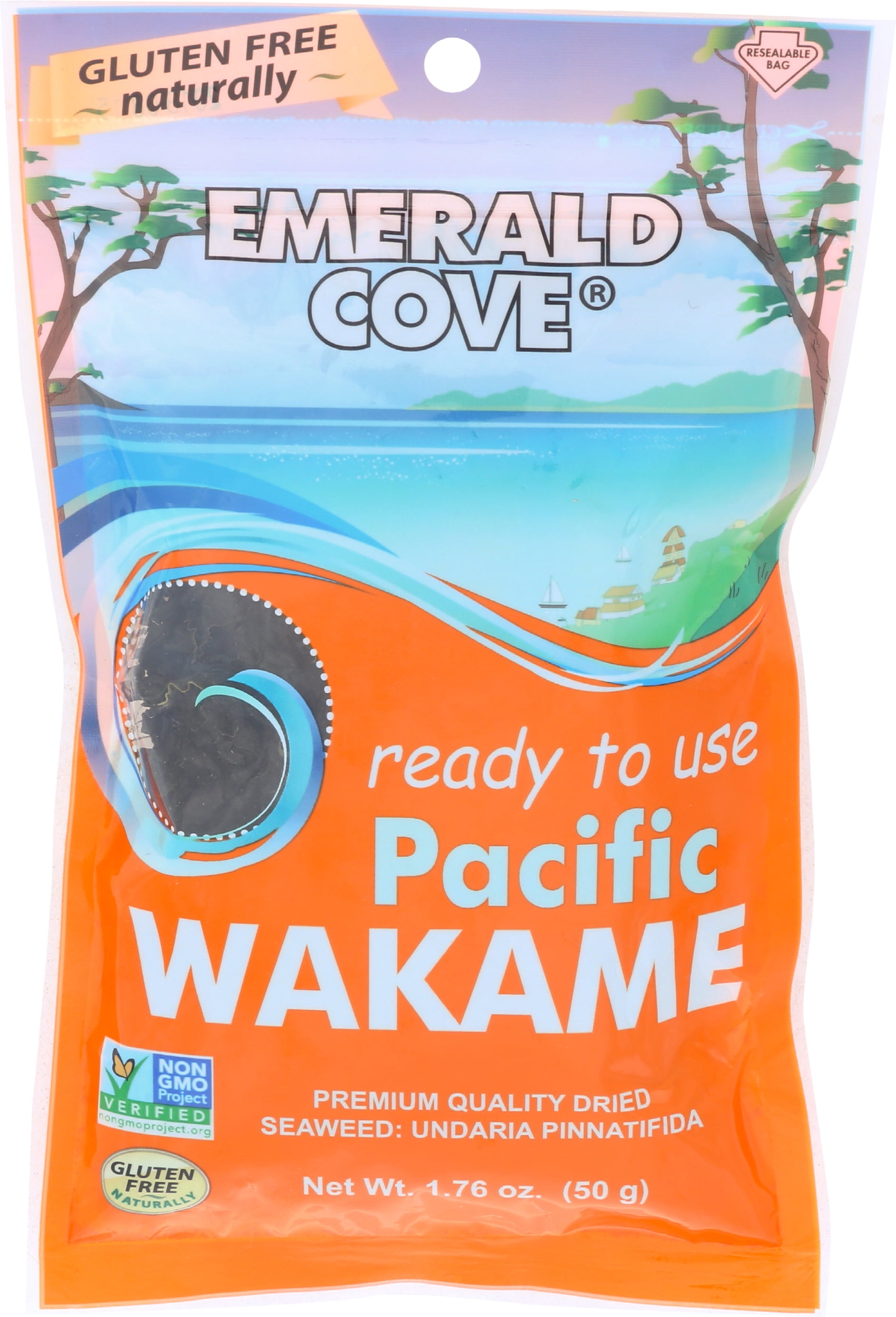Emerald Cove Sea Vegetables - Pacific Wakame - Silver Grade - Ready To ...