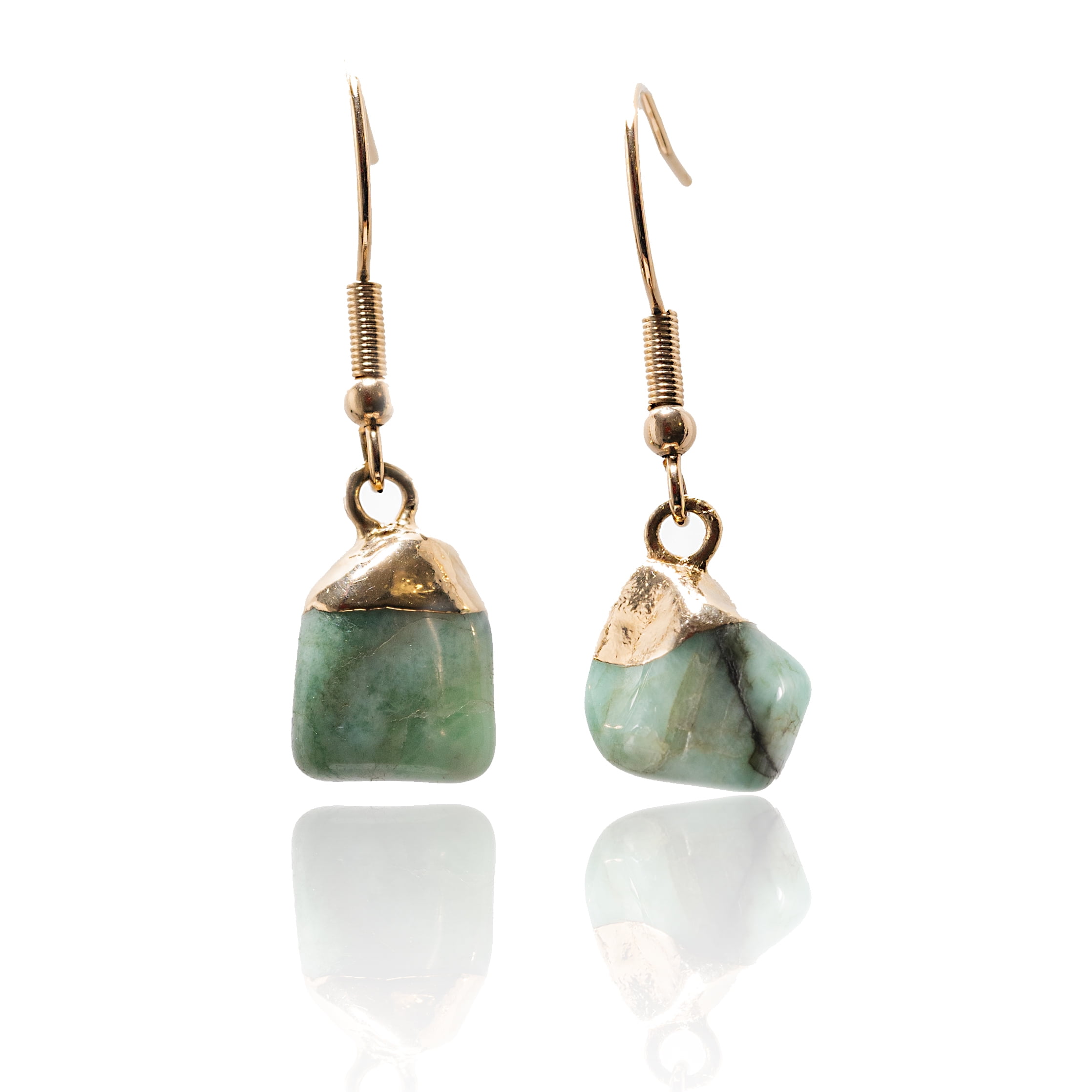 Emerald Crystal Earrings | Divine Love, Unity & Harmony | Taurus ...