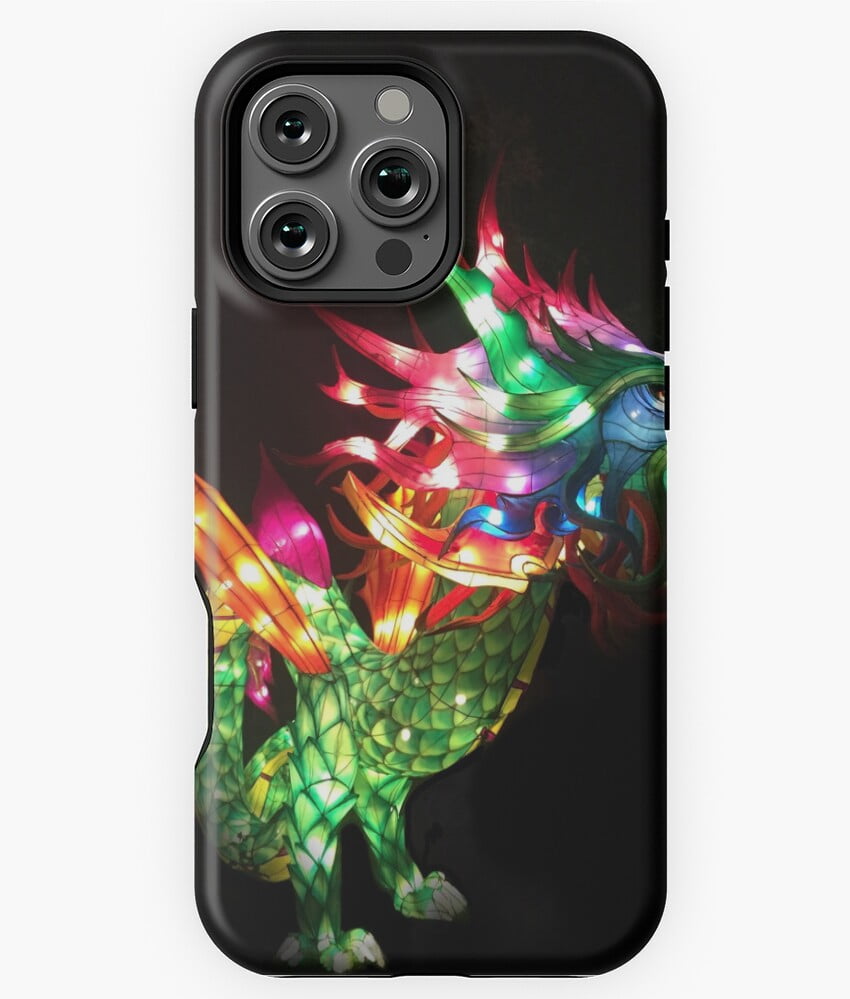 Emerald Dragon Fantasy Mythical Art Phone Case for iPhone 16 15 14 13 ...