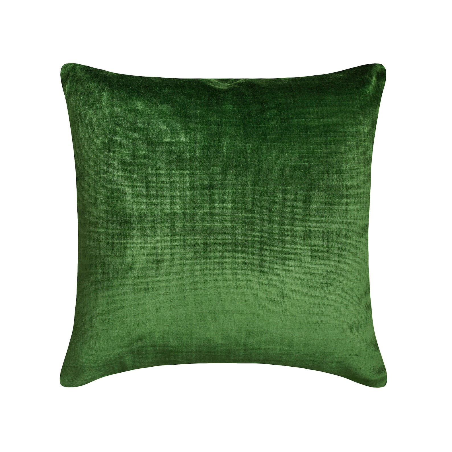 Emerald Green 24"x24" (60x60 cm) Throw Pillow Cases, Velvet Double Side ...