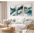 Emerald Green Abstract Wall Art Prints Set, Modern Decor - Walmart.com
