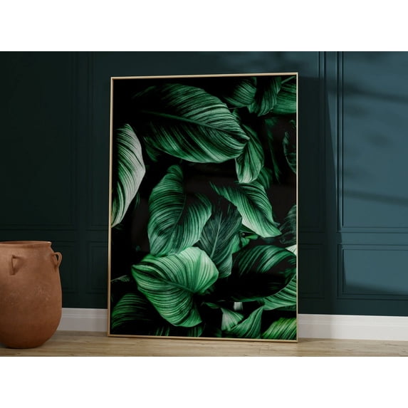 Emerald Green Botanical Print · Emerald Green Decor · Wall Art · Art ...