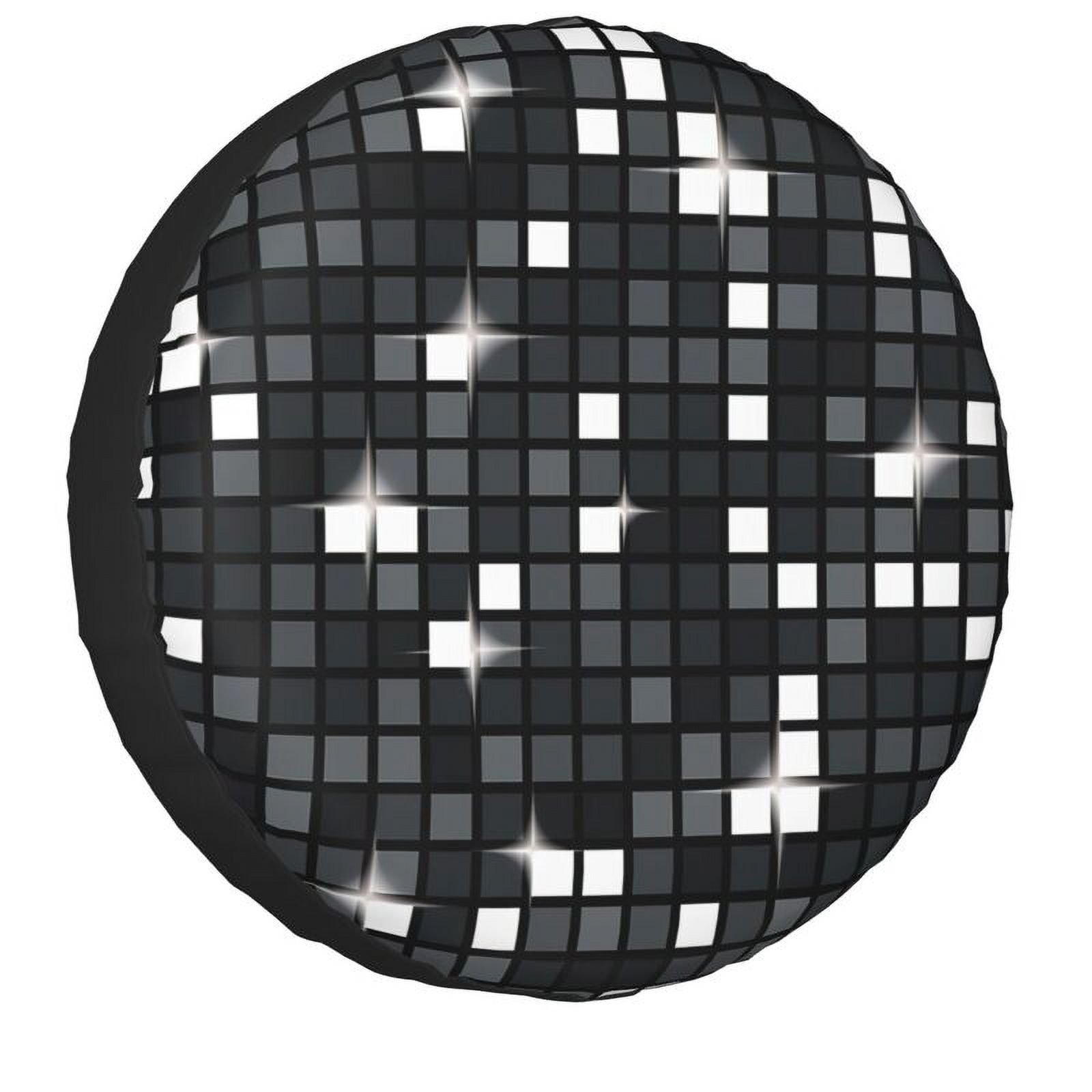 Emerald Green Disco Ball Glitter Spare Tire Cover for Mitsubishi 4WD ...