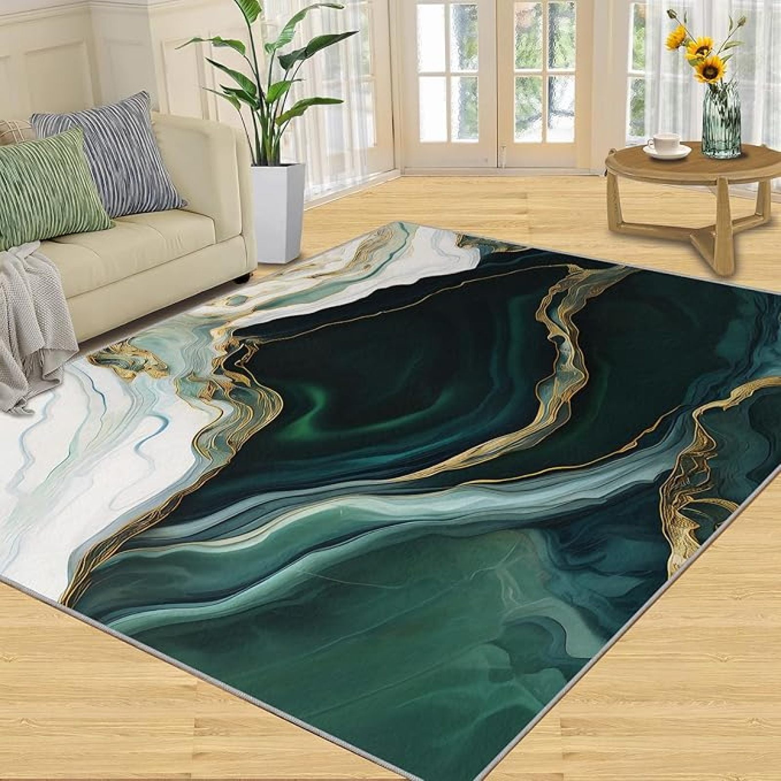 Emerald Green Rug