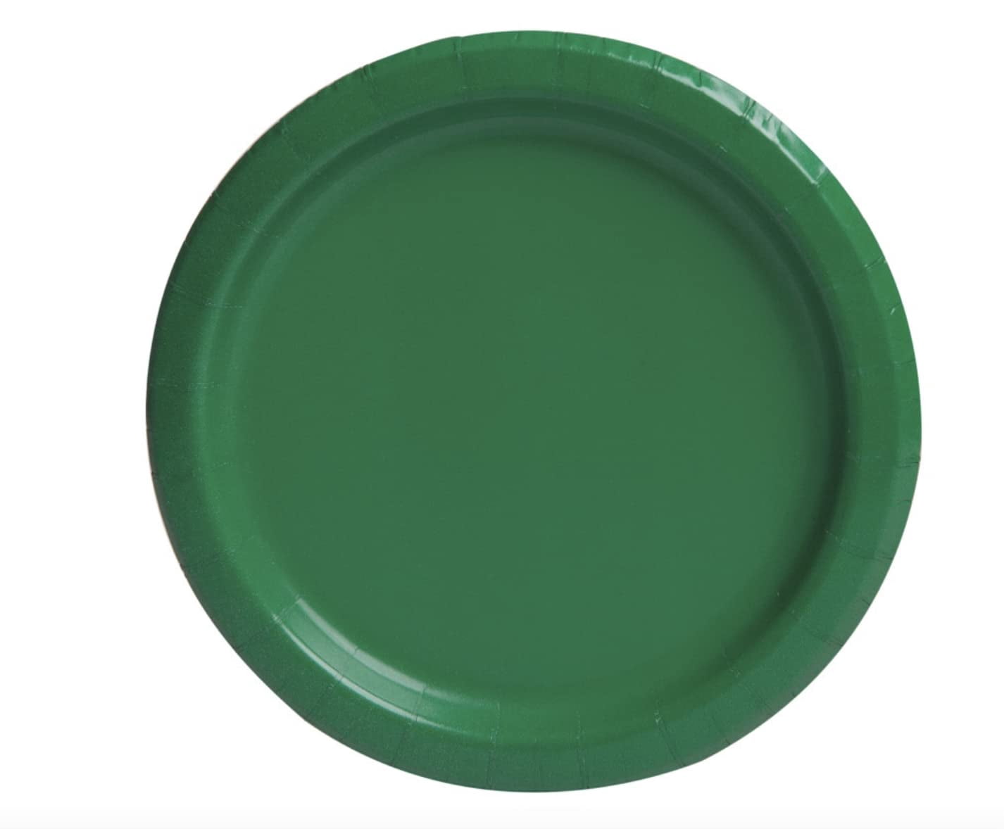 Emerald Green Solid Round 7" Dessert Plates, 8ct - Walmart.com