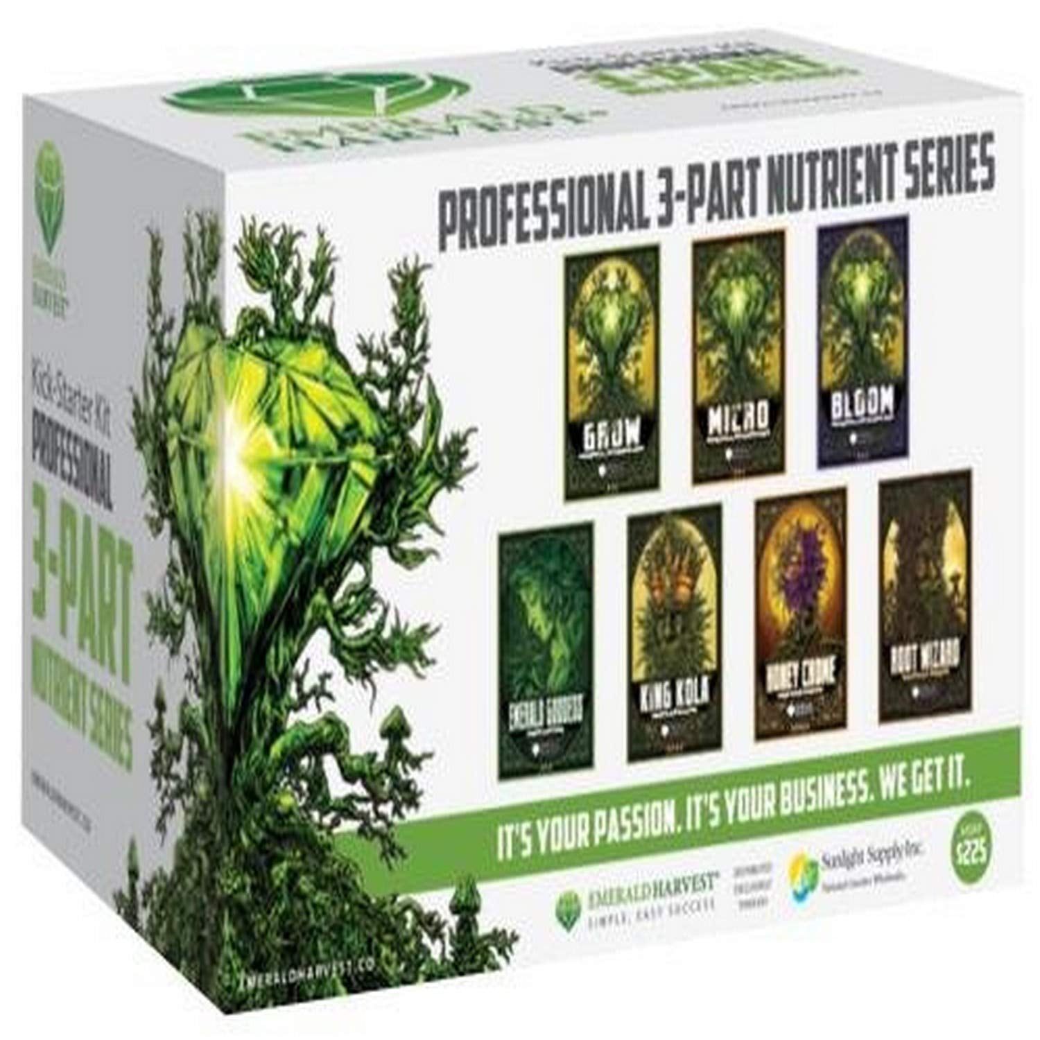 Emerald Harvest Kick-Starter Kit - 3 Part Base - Walmart.com