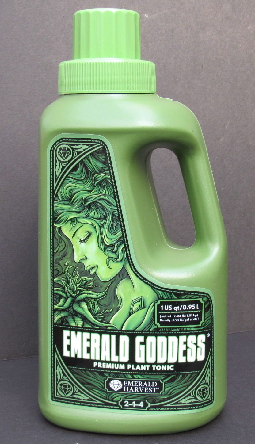 Emerald Harvest - Emerald Goddess - Premium Plant Tonic, 1 Qt. 2-1-4 ...