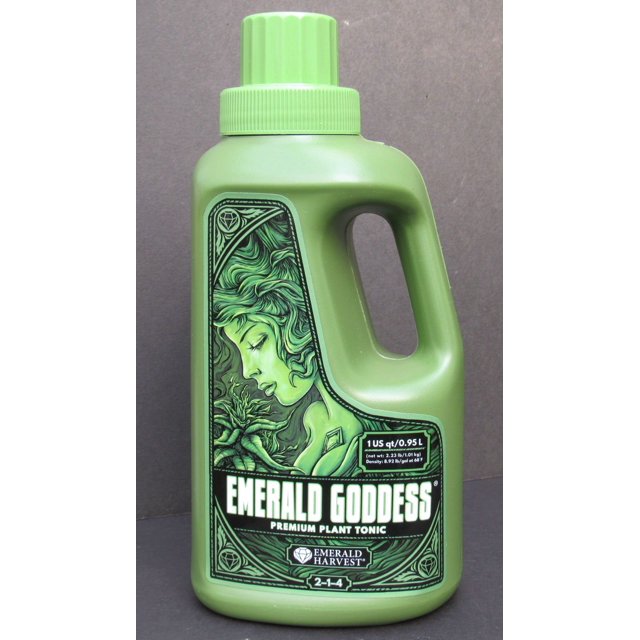 Emerald Harvest - Emerald Goddess - Premium Plant Tonic, 1 Qt. 2-1-4 ...