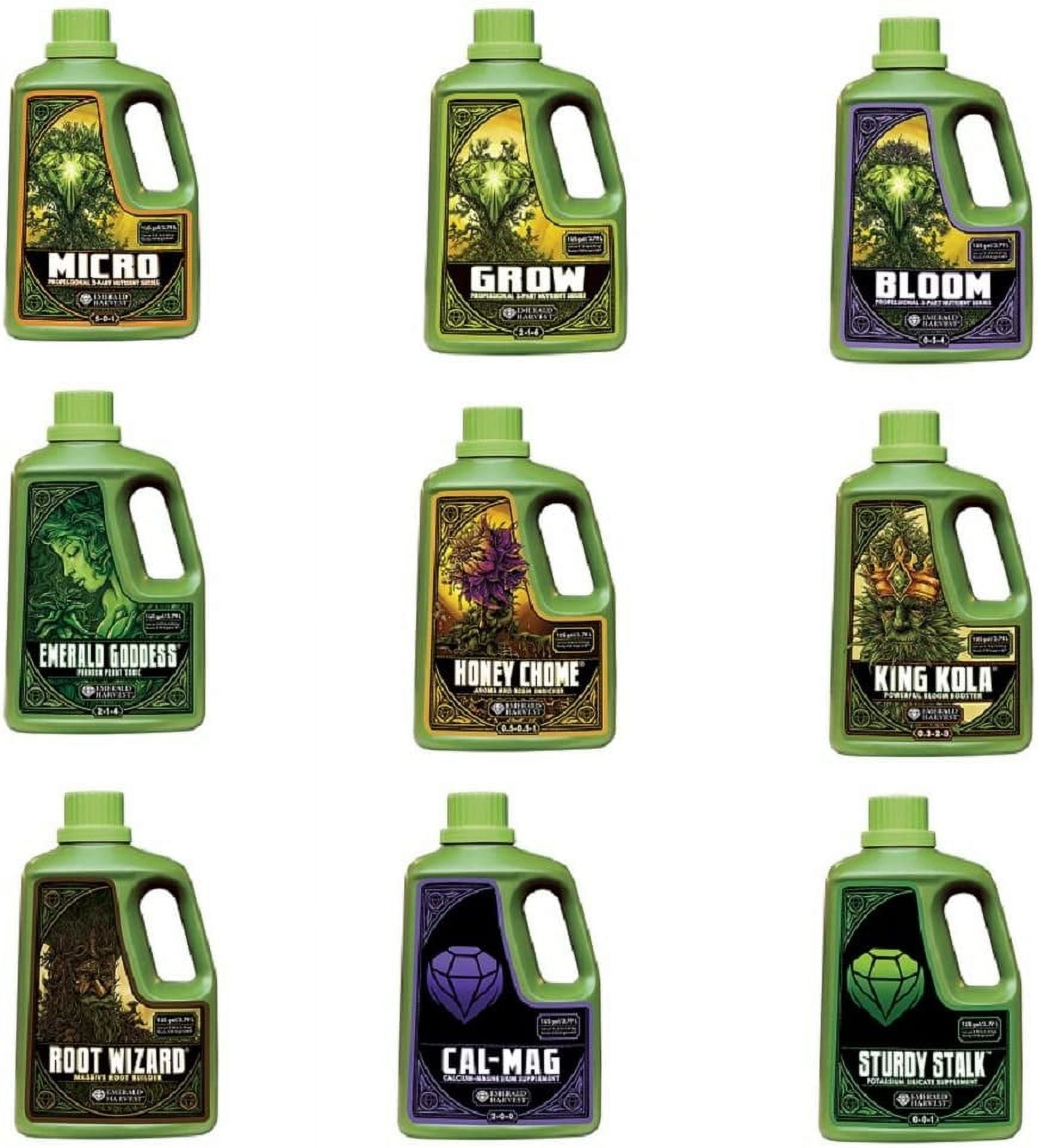Emerald Harvest Nutrients 3-part Combo Package - 1 Quart Size (Micro ...