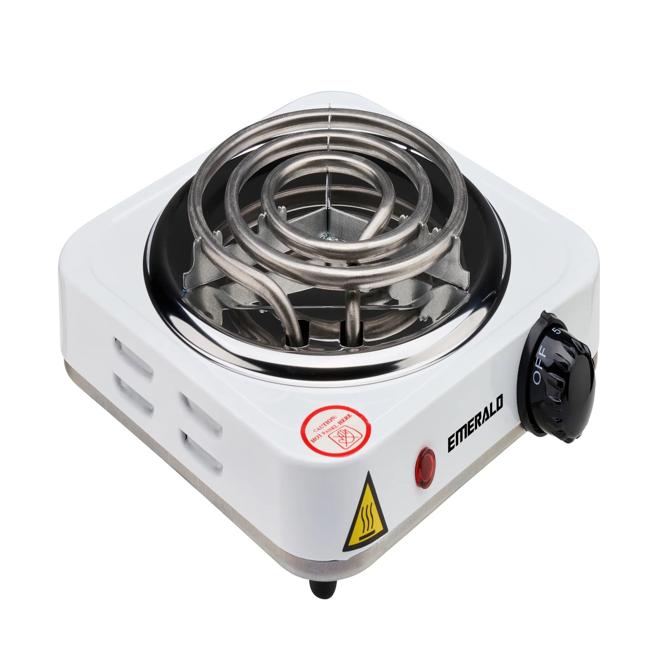 Emerald Portable Single Burner Cooking Stove, Tabletop Countertop Plate ...