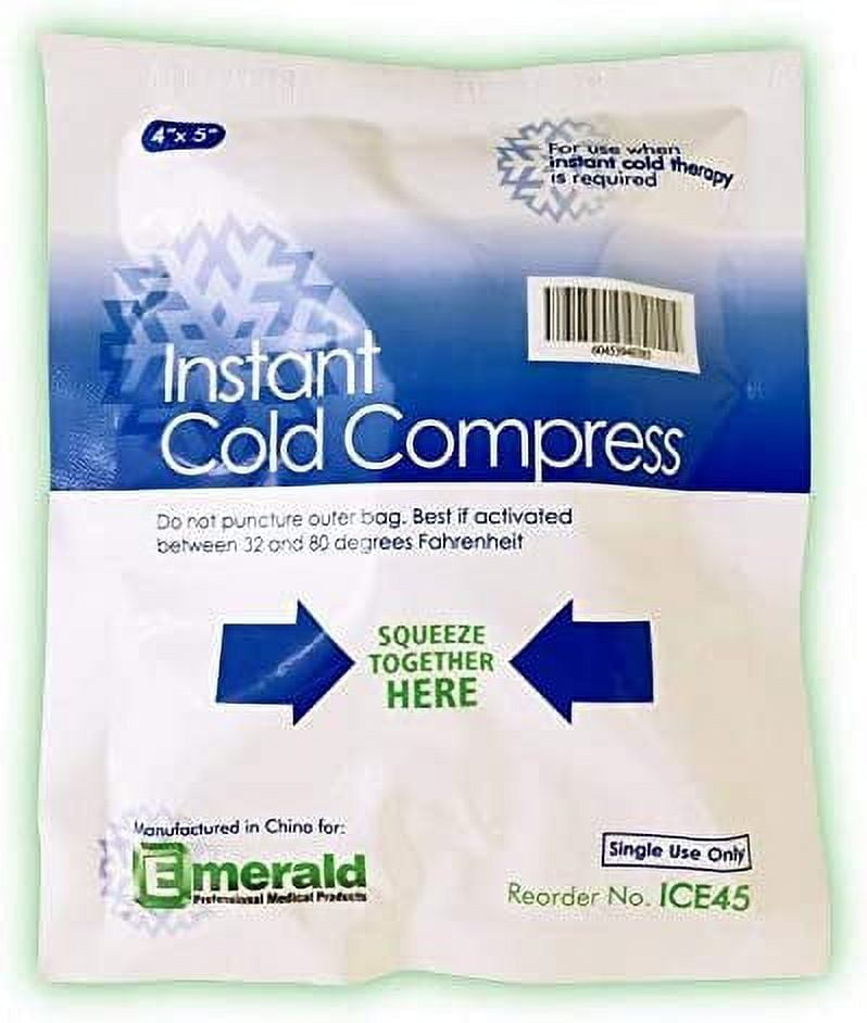 Emerald Instant Cold Compress Pack, First Aid Kit Requirement, Long ...